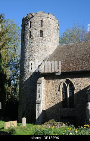 St Giles Church, Risby, Suffolk Stock Photo - Alamy