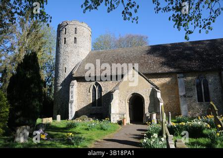 St Giles Church, Risby, Suffolk Stock Photo - Alamy