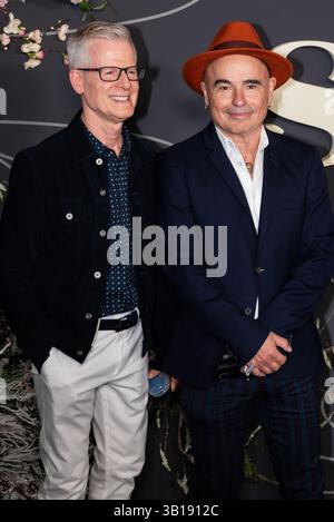 (L-R) Guest and John Riggi at the Netflix's THE FOUR SEASONS Los ...