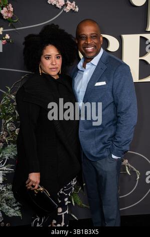 Jill Knox, Keith Powell attends Netflix's "The Four Seasons" premiere ...