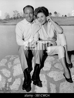SUSAN HAYWARD, with husband Floyd Eaton Chalkley on their wedding day ...