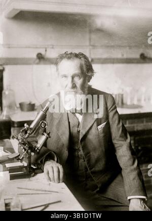 Elie Metchnikoff (1845-1916), Russian biologist and Nobel laureate ...