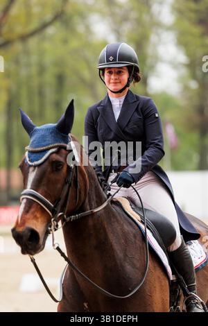 Kumru Say of Turkey with Global Orchid during the CCI4*-S dressage at ...