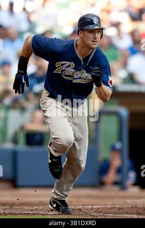 San Diego Padres pitcher Ryan Bergert works against a Washington ...
