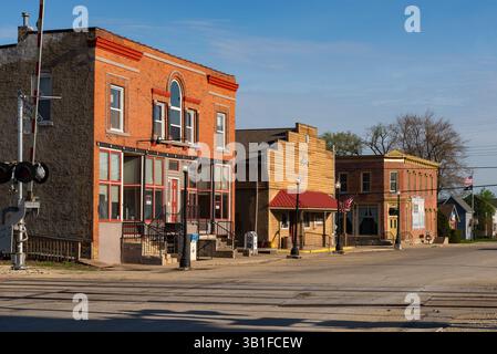 Creston, Illinois - United States - April 24th, 2025: Exterior of ...