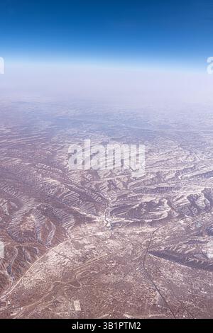 The Tangla Mountain range in the Tibetan Plateau in China, opening from ...