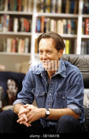 Richard E Grant as Simon Hench in the play Otherwise Engaged which runs ...