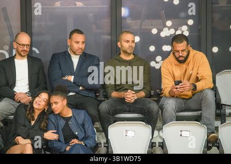 Tony Parker during the French championship, Betclic Elite basketball ...