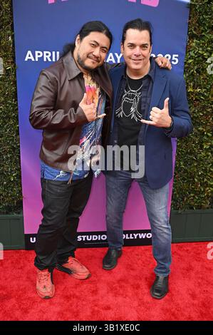 Kaiji Tang und Lex Lang bei der Eröffnung der Universal Fan Fest Nights ...