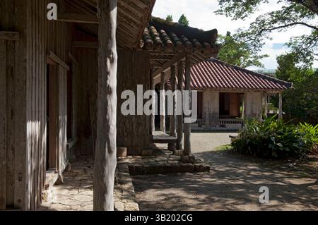 Motobu Peninsula, Okinawa, Japan at Native Okinawan Village Stock Photo ...