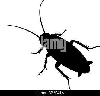 pest control icon with a roach, vector sign Stock Vector Image & Art ...