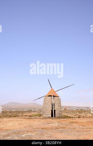 Classic Vintage Windmill Building Stock Photo - Alamy