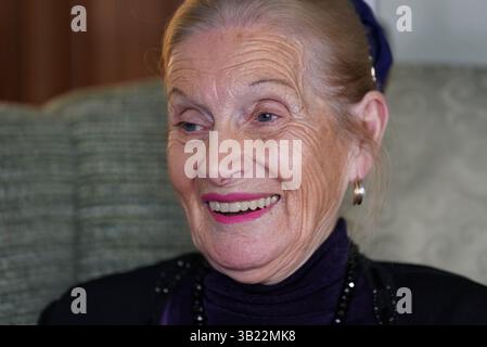 Doreen Simson, 87, from Sussex, who was evacuated from her home in ...