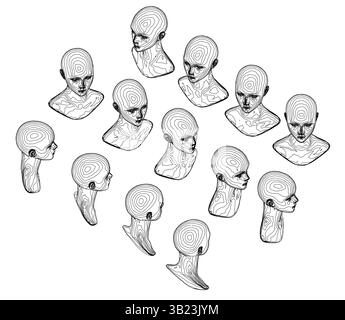 One hand Pirate cartoon design style of corona virus parasite wearing a ...