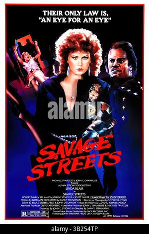 SAVAGE STREETS (1984), directed by TOM DESIMONE and DANNY STEINMANN. Credit: Ginso Investment ...