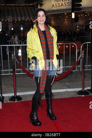 Sarah Silverman at the Los Angeles Screening of "Machete" held at the ...