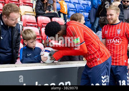 York, United Kingdom, 26 April 2025, Dan Batty, Dipo Akinyemi, Ollie ...