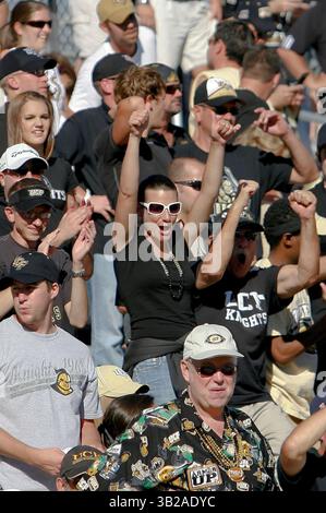 November 4, 2009: UCF fans during an exhibition non conference ...