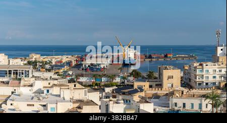 A picture of the Port of Sousse Stock Photo - Alamy
