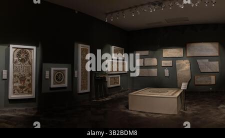 A picture of the interior of the Sousse Archaeological Museum ...