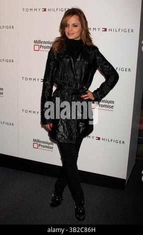 Mena Suvari Fifth Avenue Global Flagship Opening celebration at Tommy ...