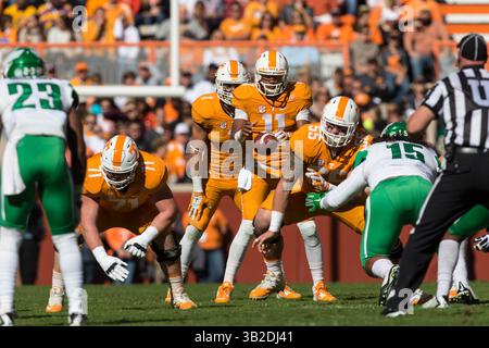 November 14, 2015: Joshua Dobbs #11 of the Tennessee Volunteers ...