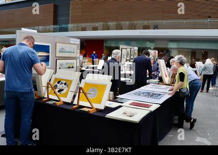 Fine Print Fair 2025 at the Ames Family Atrium of Cleveland Museum of ...