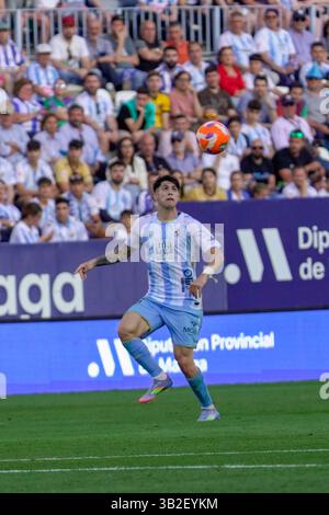 Malaga, Spain. 27th Apr, 2025. Malaga, Spain, March 27th 2025 Málaga CF ...