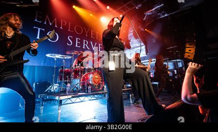 Emplioyed To Serve at O2 Academy Islington, 25th April 2025 Stock Photo ...