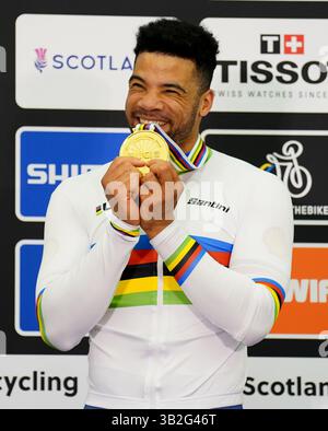 File photo dated 05-08-2023 of Stade Rennais' Arnaud Kalimuendo ...