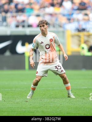 Tommaso Baldanzi of AS Roma during the Italian Serie A, 2025/26 season ...