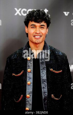 Felipe Londono attends 12nd Platino Awards 2025 - Red Carpet at Palacio ...