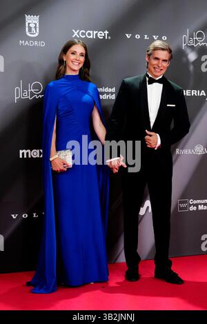 Madrid. Spain. 20250427, Carlos Baute, Astrid Klisans attends 12nd ...