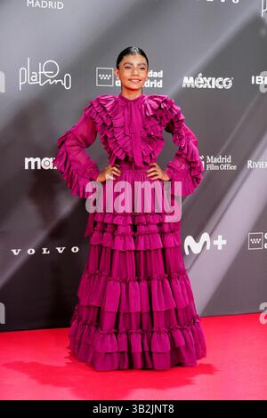 Madrid. Spain. 20250427, Frida Sofia Cruz attends 12nd Platino Awards ...