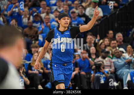 Orlando Magic guard Anthony Black during the NBA basketball team's ...