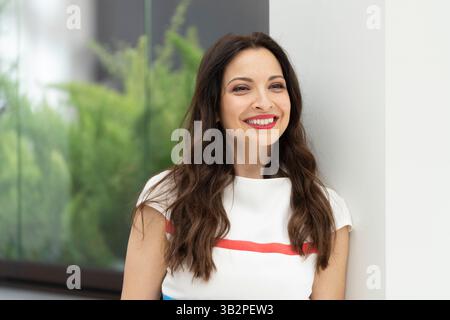 Rome, Italy, April 28, 2025 - Francesca Schirru attends photocall for the movie "Malamore" in Le ...