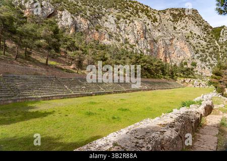 Das Stadion, Archäologische Stätte von Delphi, Weltkulturerbe der ...