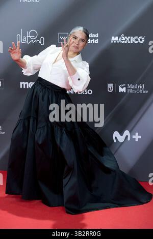 Marleyda Soto attended Platino Awards 2025 red carpet at Palacio ...