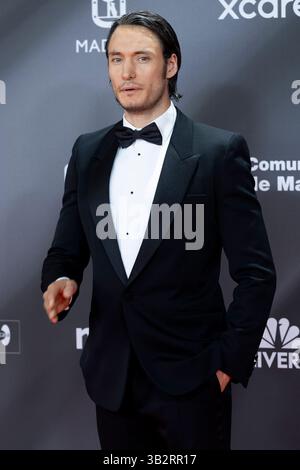 Claudio Cataño attended Platino Awards 2025 red carpet at Palacio ...