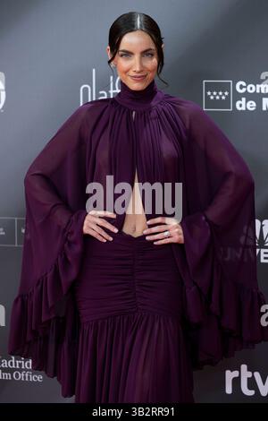 hristian Mcgaffney attended Platino Awards 2025 red carpet at Palacio ...