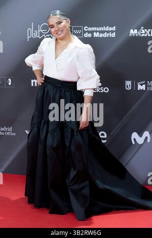 Marleyda Soto attended Platino Awards 2025 red carpet at Palacio ...