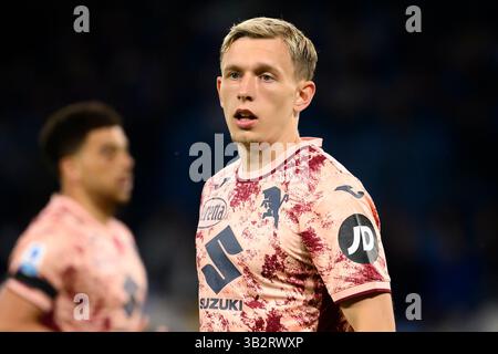 Marcus Pedersen of Torino FC in action during the Serie A football ...