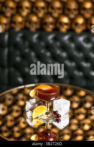 Rob Roy Cocktail Stock Photo - Alamy