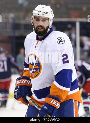 New York Islanders defenseman Nick Leddy (2) during the first period of ...