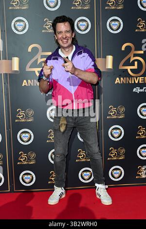 Bild zeigt: Manni Manta auf dem Roten Teppich zum Megapark Opening 2025 ...