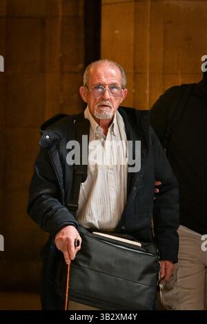 Defendant Aomar Ait Khedache arrives for the last day of verdict of the ...