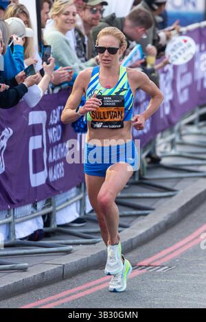 Susanna Sullivan, female elite athlete competing in the 2025 TCS London ...