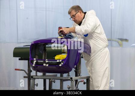 Resurgence of British sports cars, Caterham Car factory in Dartford ...
