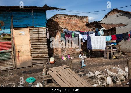 African mass in Katanga slum, Kampala, Uganda, Africa Stock Photo - Alamy