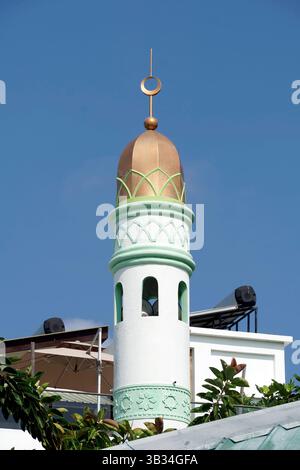 Masjid Al Ithar, mosque, Fulidhoo Island, Maldive Islands, Vaavu Atoll ...